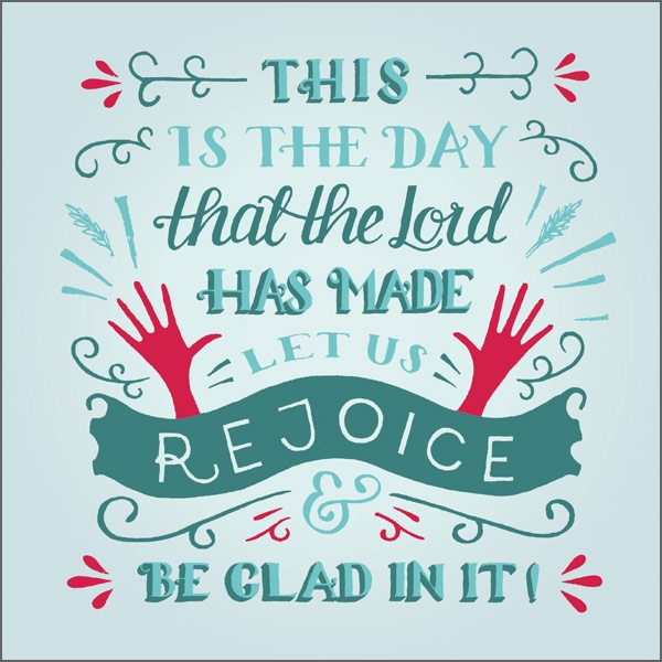 Glebe Cottage Greetings Card This is the Day – Potters House Limited