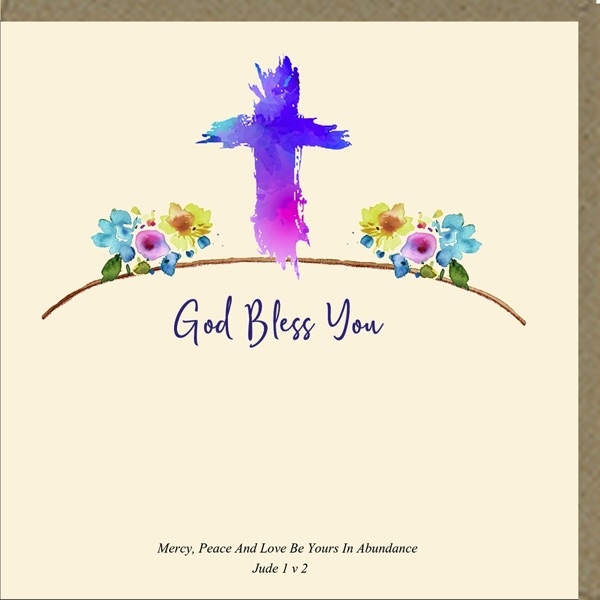 God Bless You Greeting Card – Potters House Limited