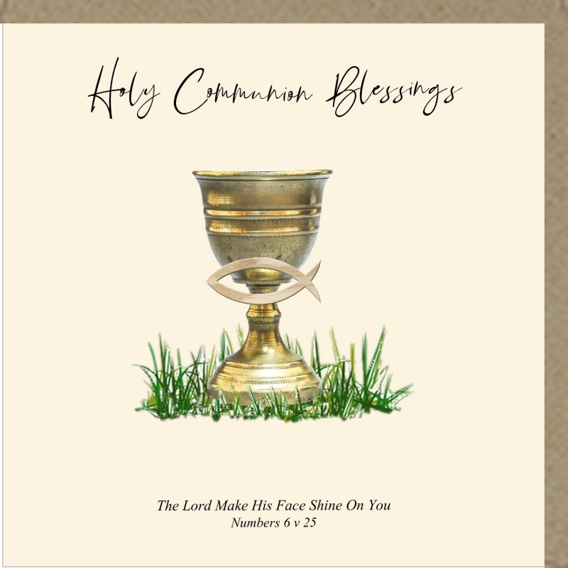 Holy Communion Blessings Greetings Card – Potters House Limited