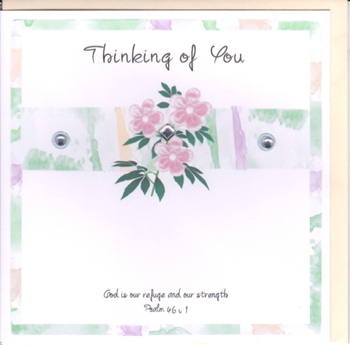 Potty Mouse Thinking of You Greetings Card – Potters House Limited