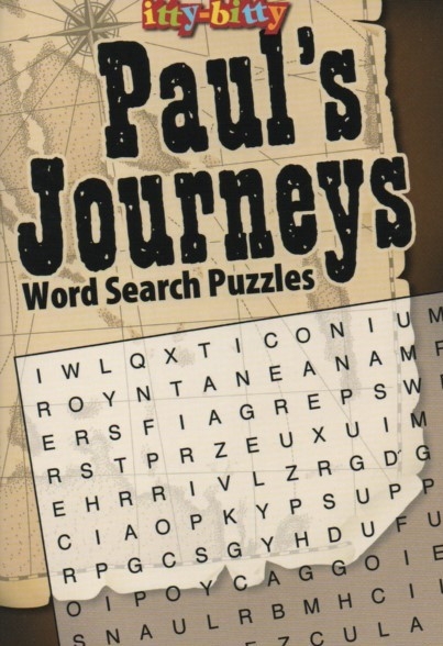 itty-bitty Activity Book – Paul’s Journey Word Search Puzzles – Potters ...