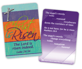 Christ is Risen Pin and Celebration Card – Potters House Limited