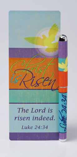 Christ is Risen Pen and Jumbo Bookmark Gift Set – Potters House Limited