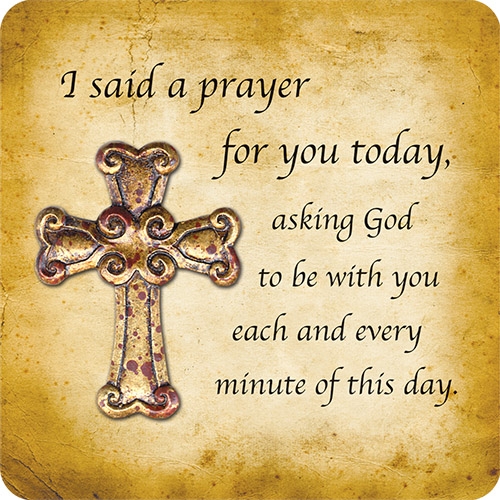 I Said A Prayer For You Today Cross Magnet – Potters House Limited