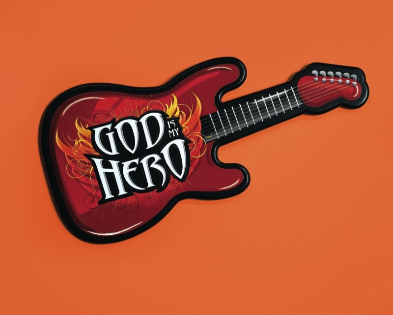 “God is My Hero” Plaque – Potters House Limited