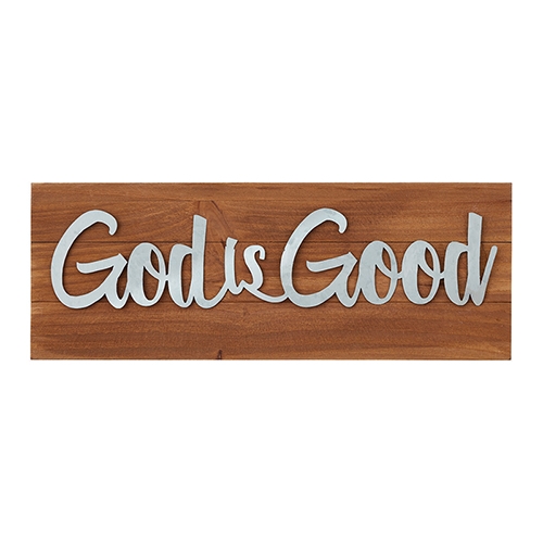 Farmers Market Tabletop Plaques – God is Good – Potters House Limited