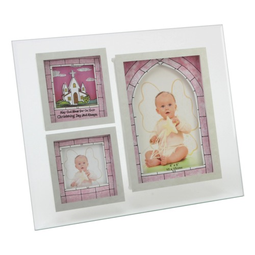 Christening Day 3D Frame – Girl – Potters House Limited