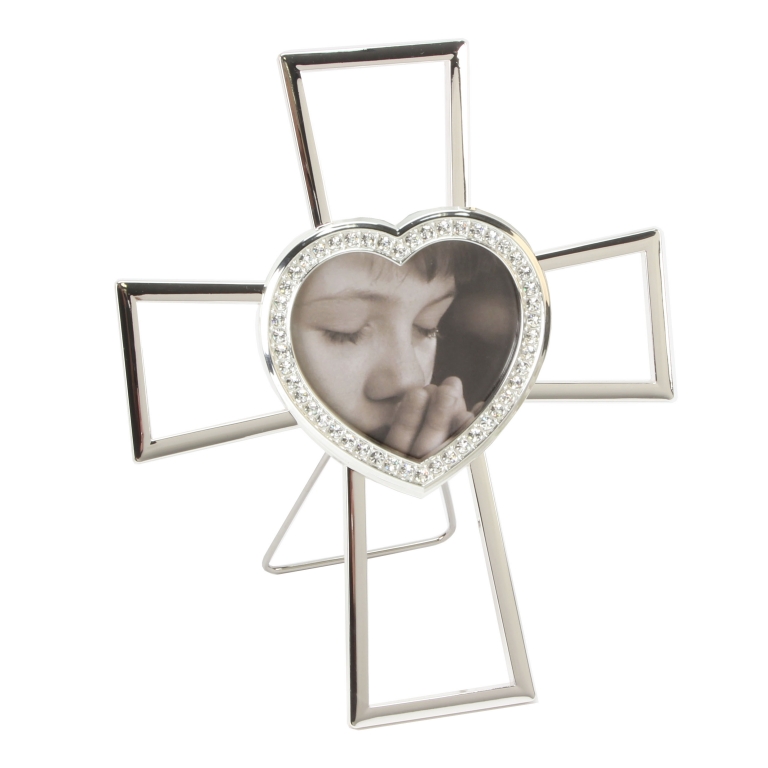 Cross Heart Photo Frame – Potters House Limited