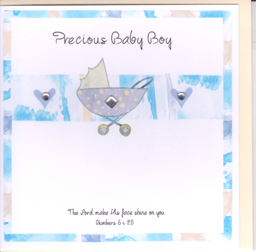 Potty Mouse Precious Baby Boy Greetings Card – Potters House Limited