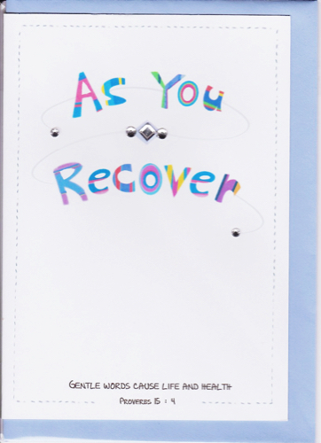 Potty Mouse As You Recover Greetings Card – Potters House Limited
