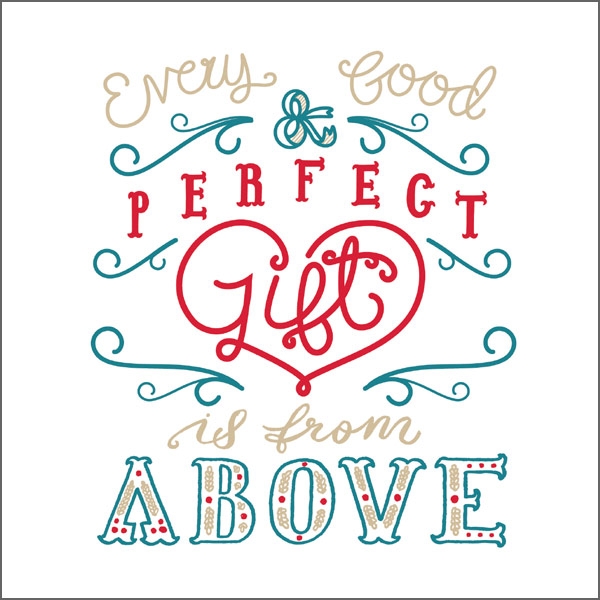 Glebe Cottage Greetings Card Every Good and Perfect Gift – Potters ...