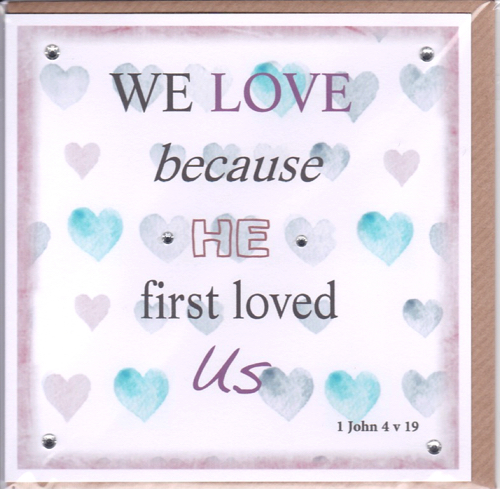 Potty Mouse We Love Because He First Loved Greetings Card – Potters ...