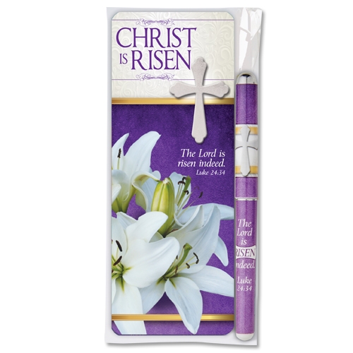 Christ is Risen Pen and Jumbo Bookmark Gift Set – Potters House Limited