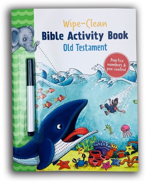 Wipe Clean Bible Activity Book Old Testament – Potters House Limited