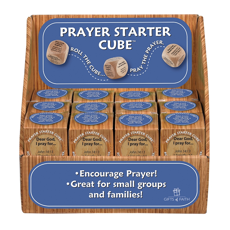 Prayer Starter Cube Display – Potters House Limited