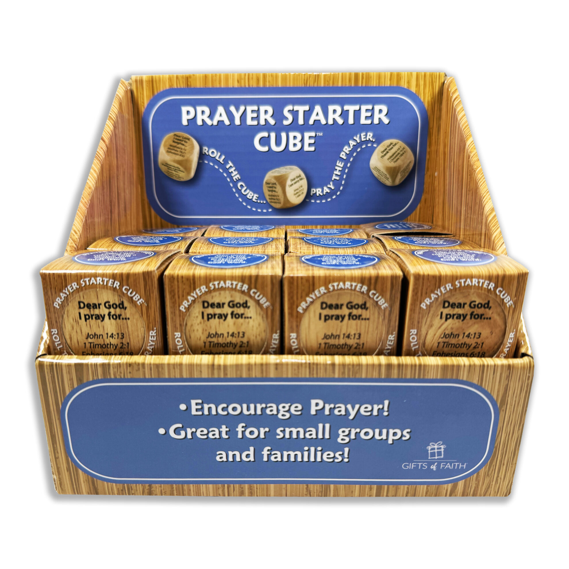 Prayer Starter Cube Display – Potters House Limited