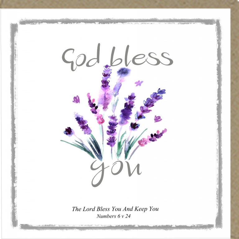 Greetings Card God Bless you – Potters House Limited