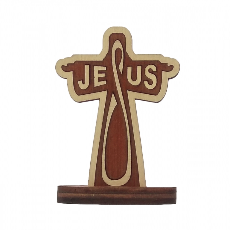 Small Standing Cross – Jesus – Potters House Limited