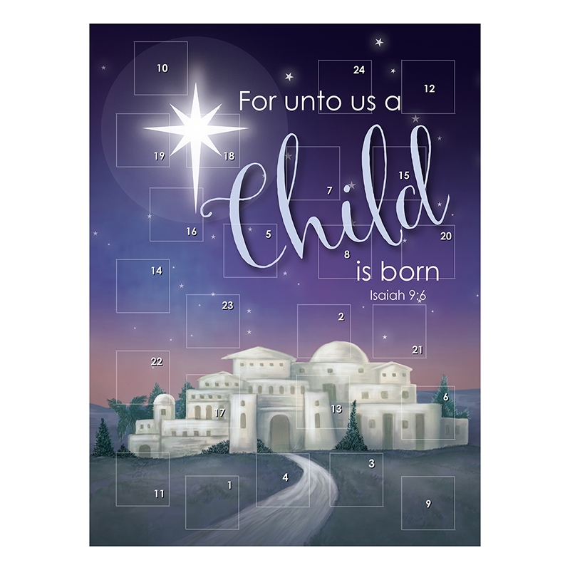 A Child is Born Advent Calendar – Potters House Limited