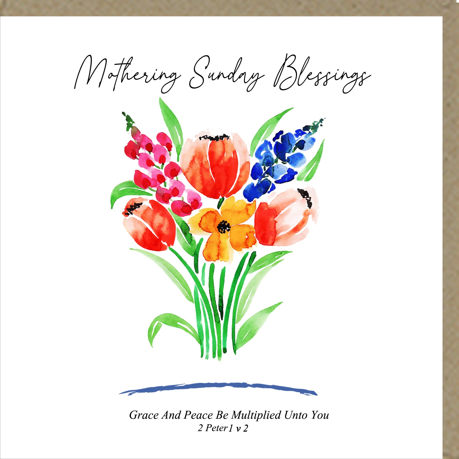 Mothering Sunday Blessings Greetings Cards – Potters House Limited