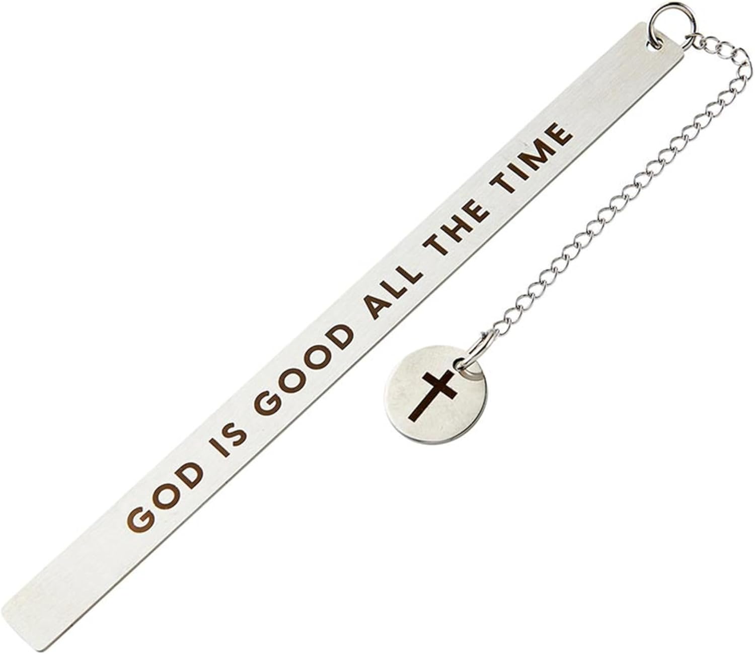 Metal Bookmark – God Is Good All The Time – Potters House Limited