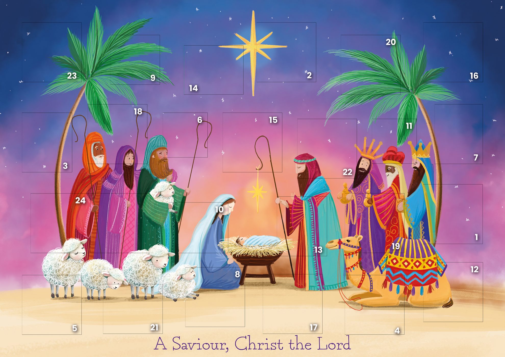 Advent Calendar A4 size – Potters House Limited