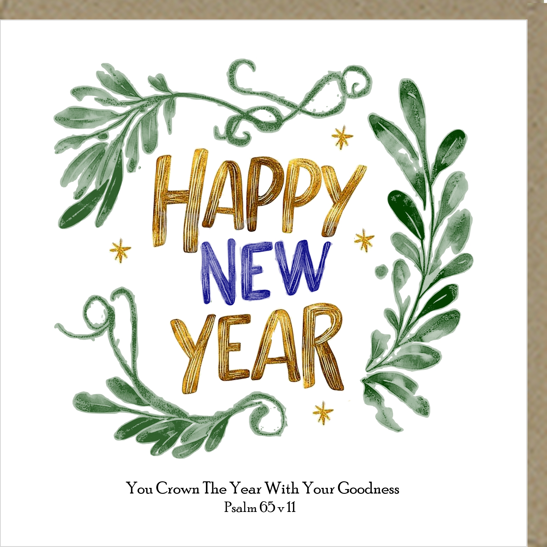 Happy New Year Greeting Cards – Potters House Limited